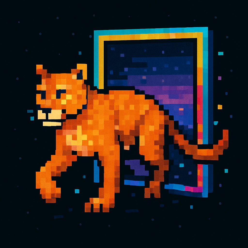 PixelPuma ($PUMAX) - La Memecoin Retro de Solana